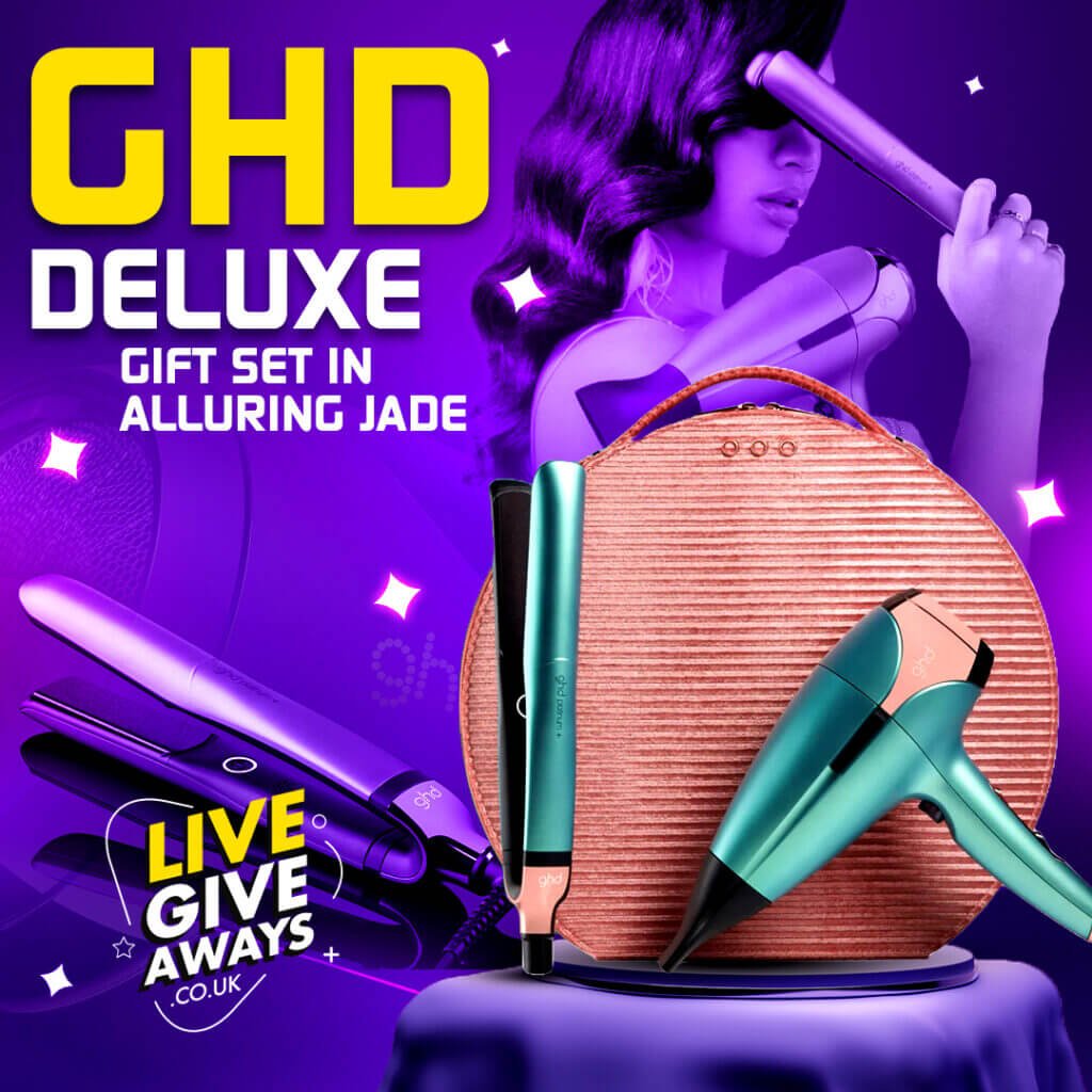 GHD Deluxe Gift Set (Platinum+ & Helios) Limited Edition in Alluring ...