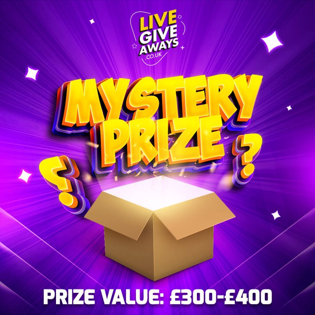 20p Entry Mystery Prize – Live Giveaways