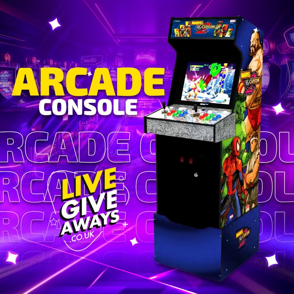 Arcade1UP Marvel vs Capcom 2 Arcade Machine (2 Player) (Height – 154cm ...