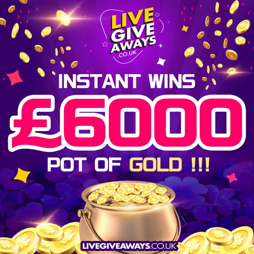 Live Giveaways – Your ticket to endless excitement and big prizes!