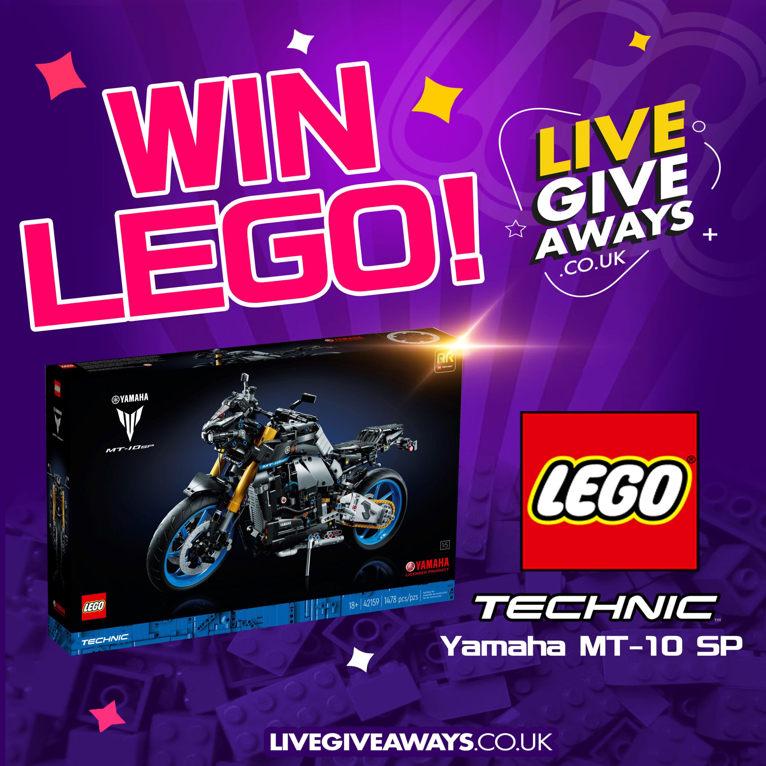 LEGO Technic 42159 Yamaha MT-10 SP – Live Giveaways