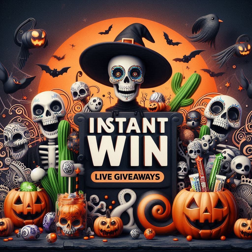 Halloween Instant Win! Spooky Prize Pot worth over £3,800 – No Site ...