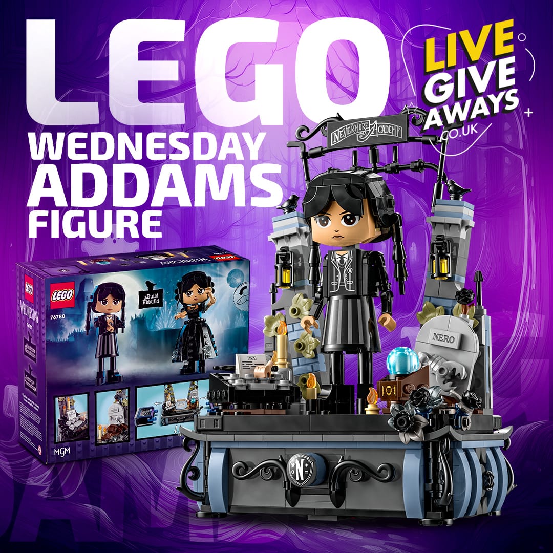 LEGO Wednesday Addams Figure – Model 76780 – Live Giveaways