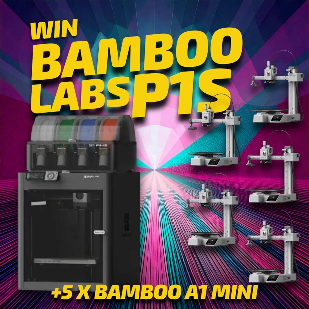 Bambu Labs P1S with AMS + 5 x Lucky Number A1 mini 3D Printers – Live ...