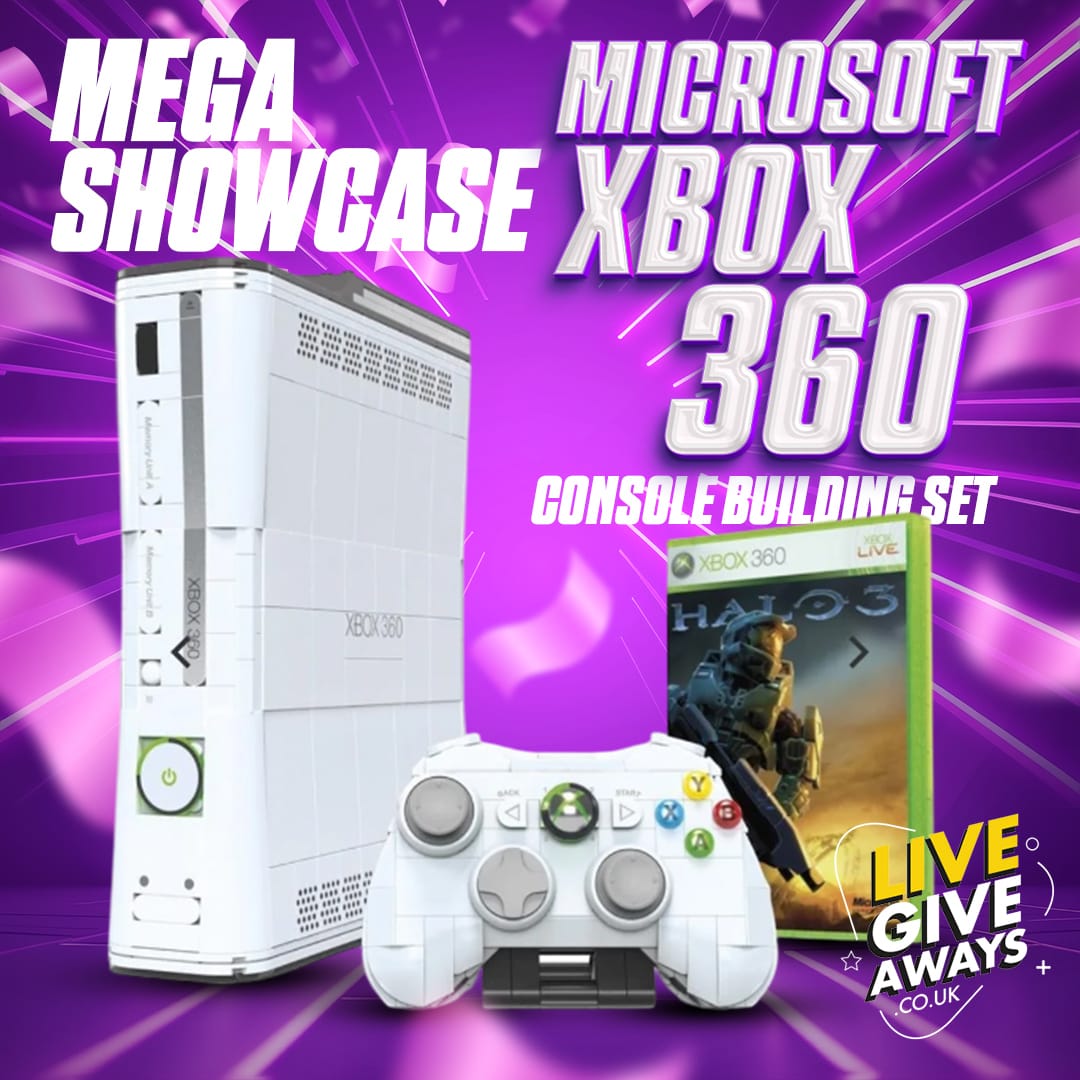 Mega Showcase Microsoft Xbox 360 Console Building Set (1342 Pieces ...