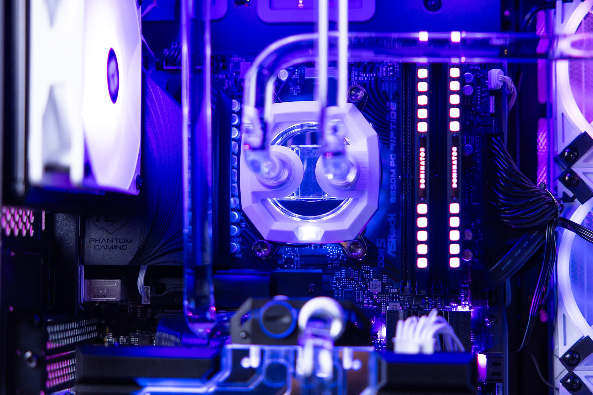 7800X3D RTX 4090 Hardline Custom Loop Watercooled Gaming PC + 10 PC ...