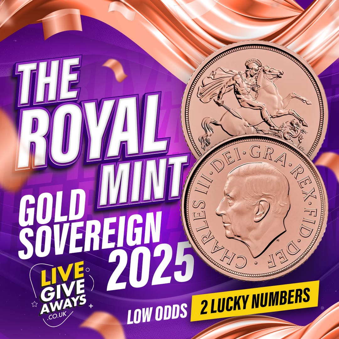 The Royal Mint Gold Sovereign 2025 – 7.988 grams + 2 Lucky Numbers (Low ...